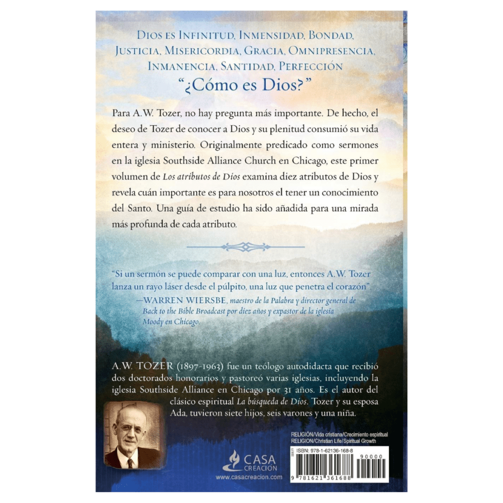 Beraca Librería Cristiana Libro Atributos de Dios Volumen 1